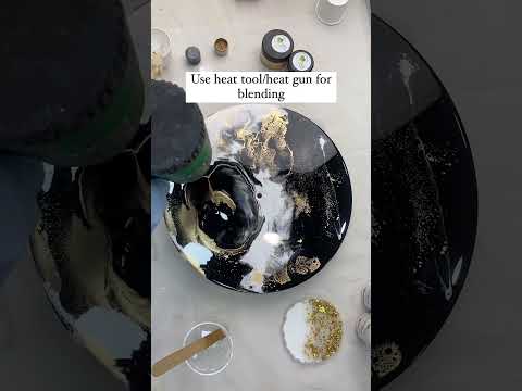How to create a Resin clock | Resin Clock Making Tutorial | #resinclock #resinart #giftideas #shorts