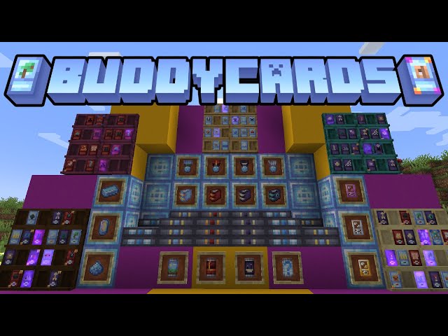 Buddycards Mod for 1.18.1 Minecraft Mod