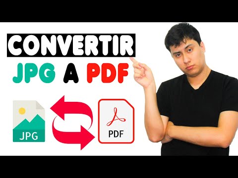 Como CONVERTIR una Imagen JPG a PDF Sin Programas 2024