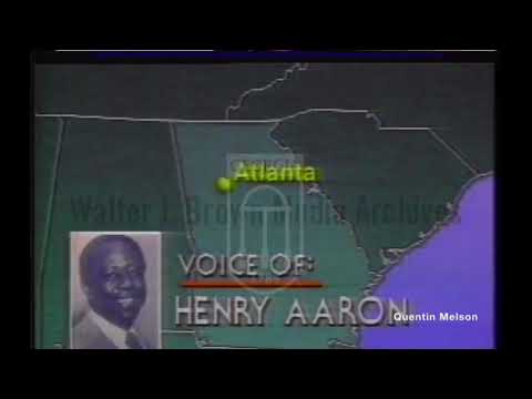 Hank Aaron Calls for Marge Schott Suspension from Baseball (December 2, 1992)