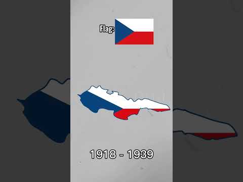 Evolution of Czech🇨🇿 #flags #country #map #meme #history #historical #ww2 #czechrepublic #czech