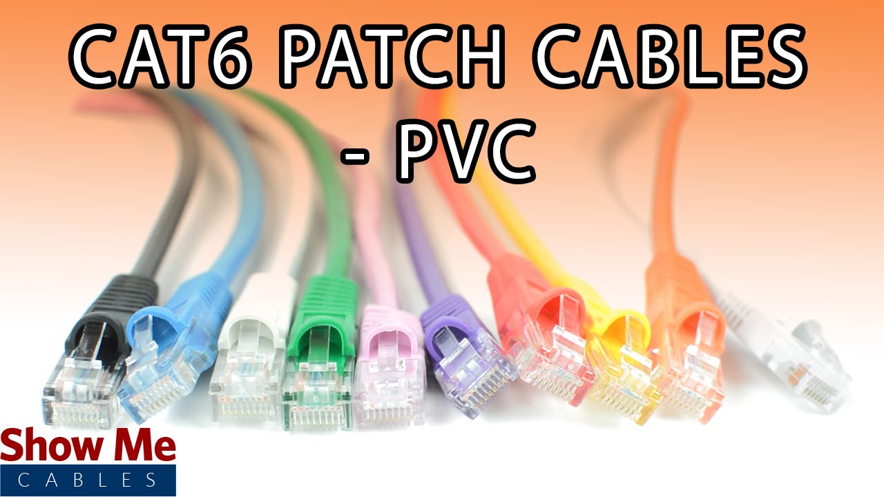 Cat6 PVC Patch Cables - Quickly & Easily Connect Your Network