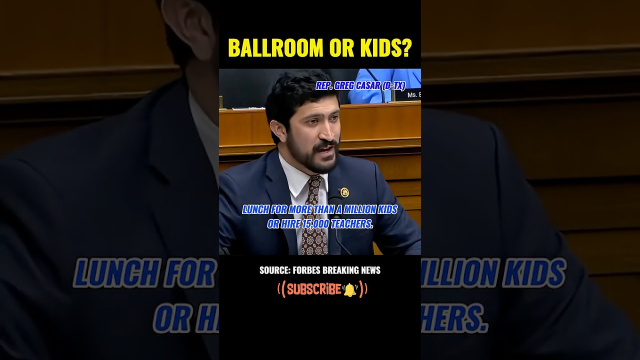 “Trump’s Ballroom Could Cost $1 BILLION.”