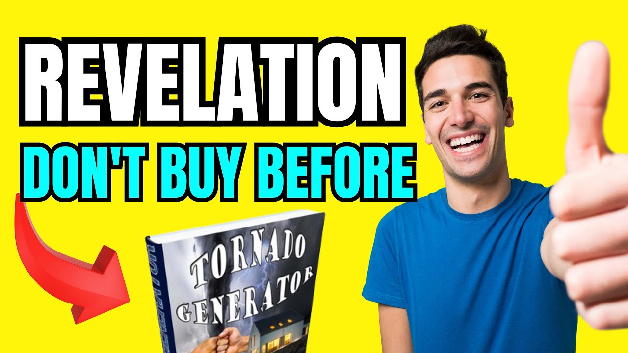 Tornado Energy Generator System ((✖️🛑)) The Tornado Energy Generator Reviews - The Tornado Generator