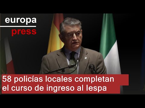 Un total de 58 policías locales supera el Curso de Ingreso del Iespa