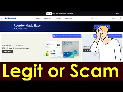 Opticontacts.com Review: Is It Legit or a Scam? (Truth Revealed!)