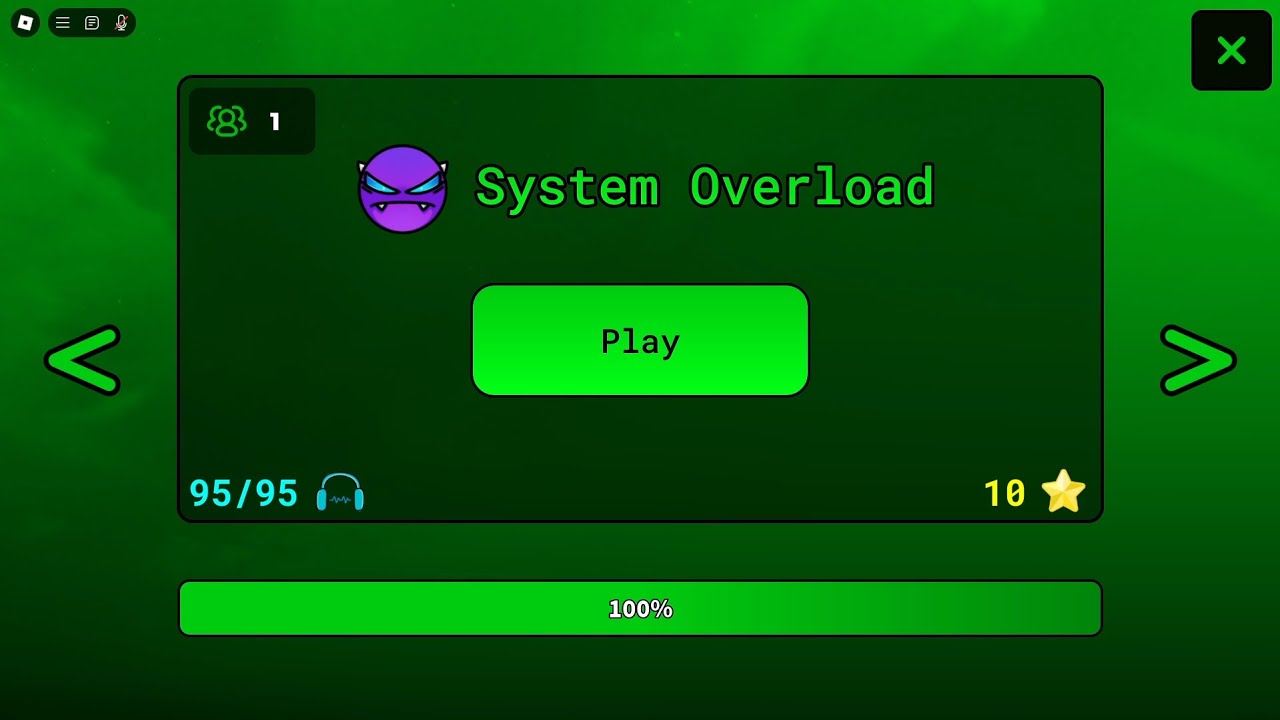 System Overload 100% Complete - Beat Bounce | Roblox Gameplay