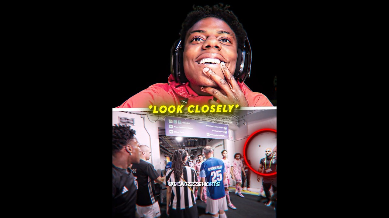 Messi's Bodyguard Was Staring Into His Soul 💀💀 #ishowspeed #messi #edit