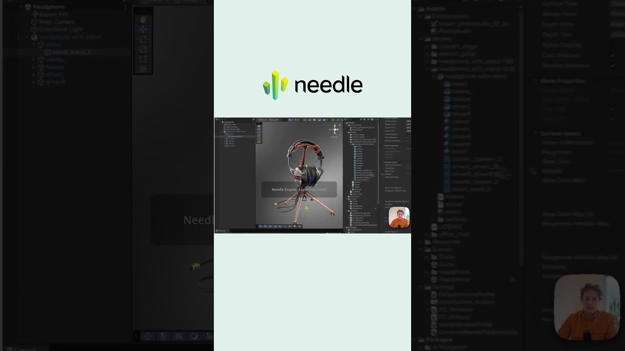 Tutorial: Bringing High-Quality 3D to the Web with Needle Engine (Unity Integration)