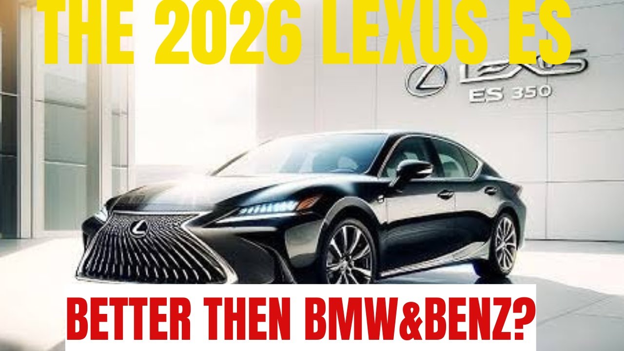 “The All-New Lexus ES 2025 is Here – A True Mercedes E-Class Killer?”