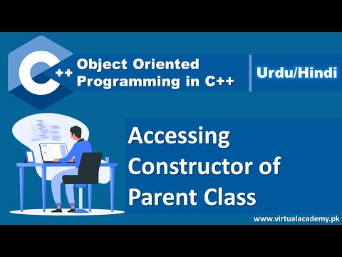 Learn Accessing Constructors of Parent Class in C | Urdu Hindi - Mind Luster