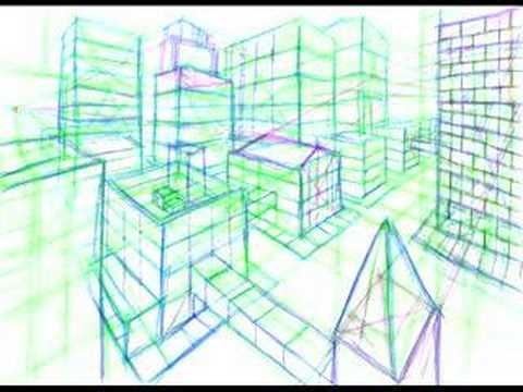 Nice/Simple perspective drawing video | DDF 2010