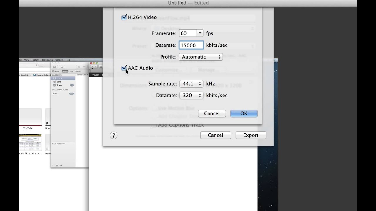 Learning ScreenFlow: Best Export Settings