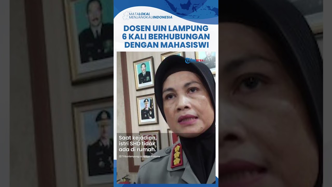 Sosok Oknum Dosen UIN Lampung Digerebek Warga Ngaku 6 Kali Berhubungan dengan Mahasiswinya ...