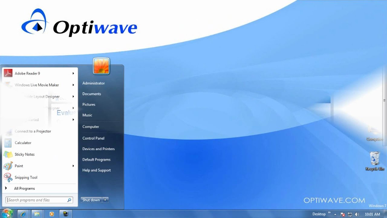 Optiwave.com - OptiBPM Getting Started