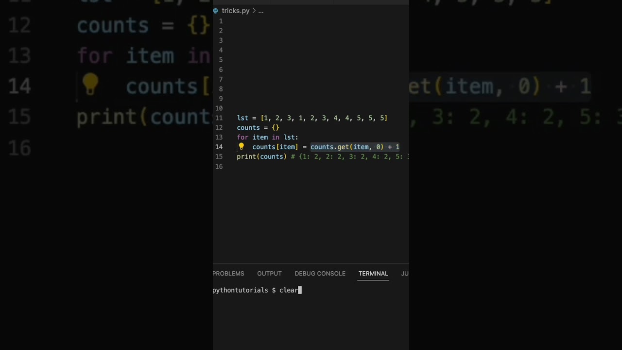 Powerful trick with dictionaries in Python #python