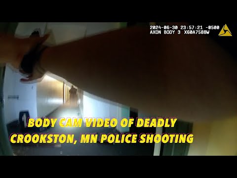BREAKING NEWS: Body Cam, Deadly Police Shooting In Crookston, MN * Officer who fired: "Fladland"