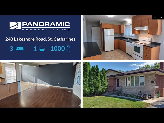 240 Lakeshore Road - 3 Bedroom Bungalow for Rent in St. Catharin | Long ...