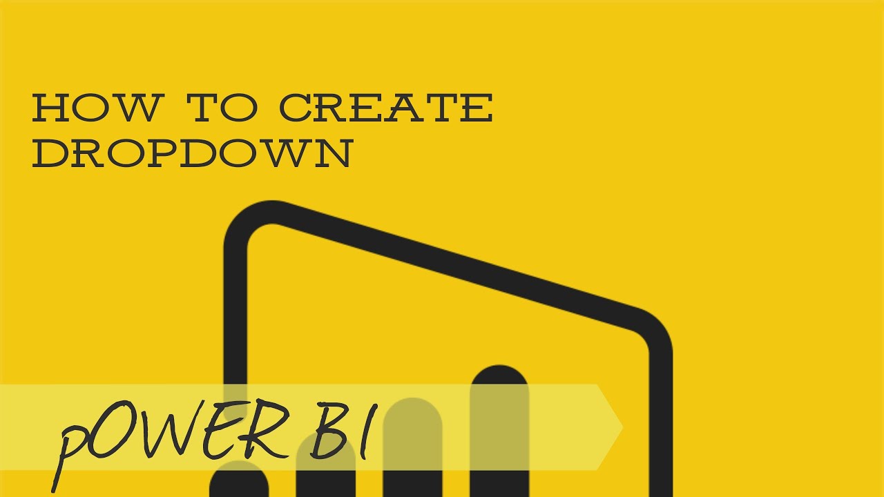 1 Slicer Dropdown ( How to create dropdown in PowerBi?)