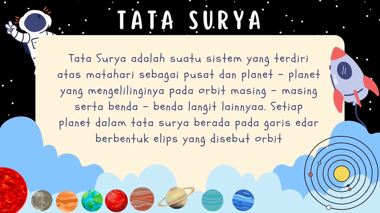 Modul ajar atau RPP sistem tata Surya lengkap dengan materi