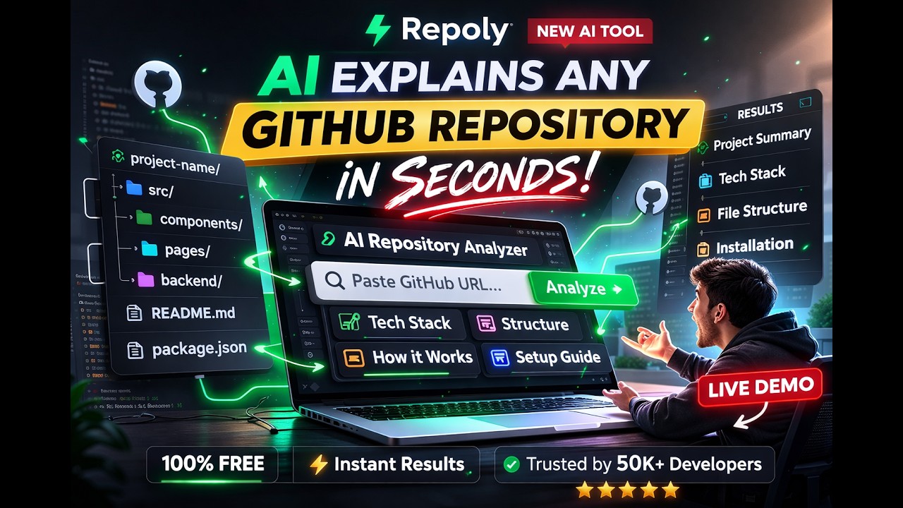 AI GitHub Repo Analyzer – Understand Codebases Instantly