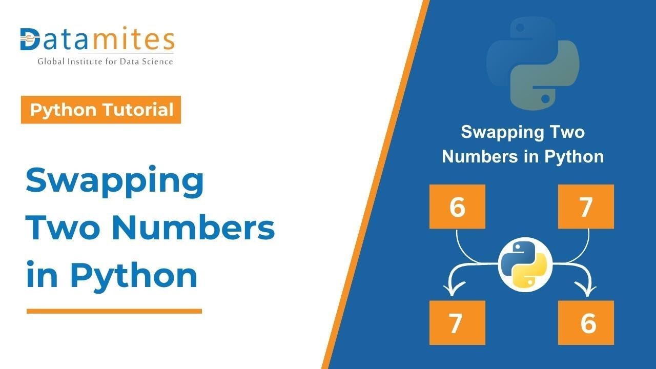 How to Swap Two Numbers in Python | Python Tutorial - DataMites