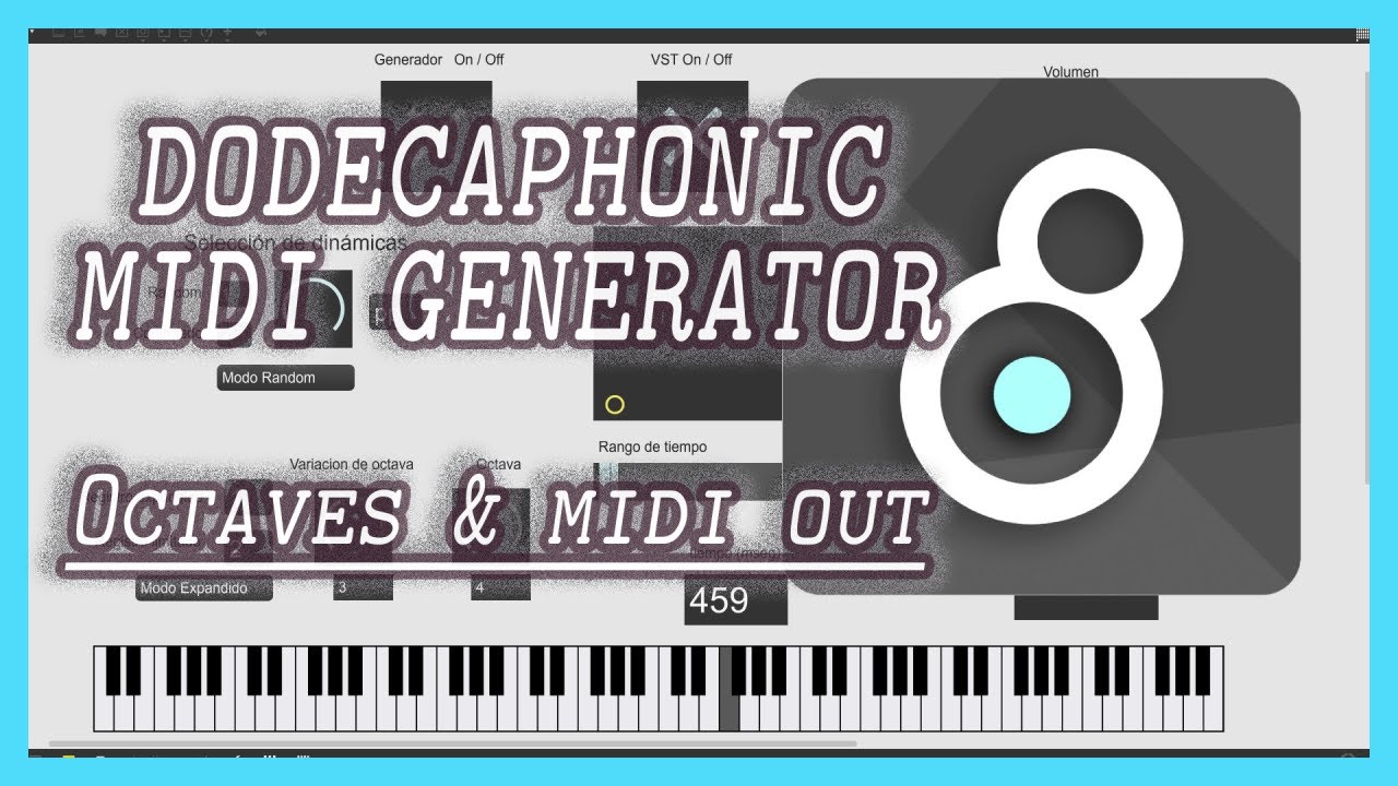 How to Max Msp - Dodecaphonic Midi Generator Tutorial #5