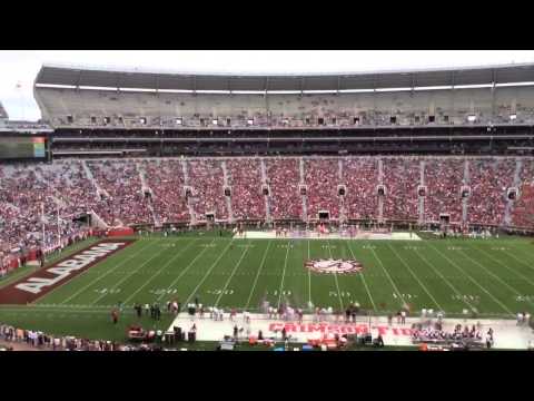 Bryant-Denny Stadium time lapse of 2015 A-Day