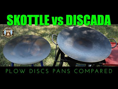 Skottle vs Southwest Disk - 2 Plow Disc Cook Pans Compared