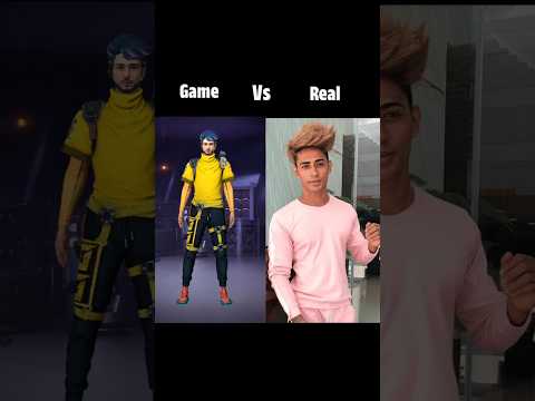 Free fire Character in real life 🤯 #song #love #shortfeed #freefire #freefiremaxlonewolf #niklnip
