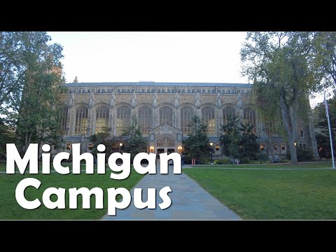 University of Michigan | UMich | 4K Campus Walking Tour