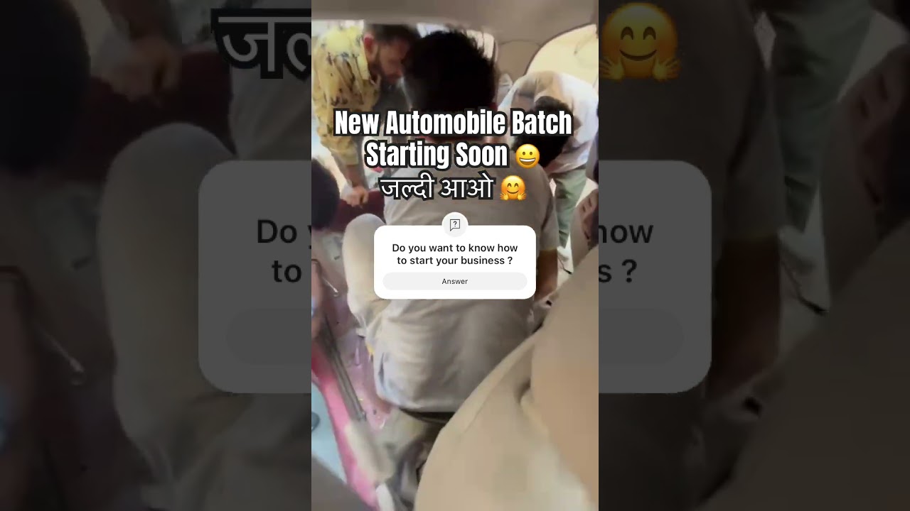 Automobile Repairing Course #automobileengineering  call 9319887726