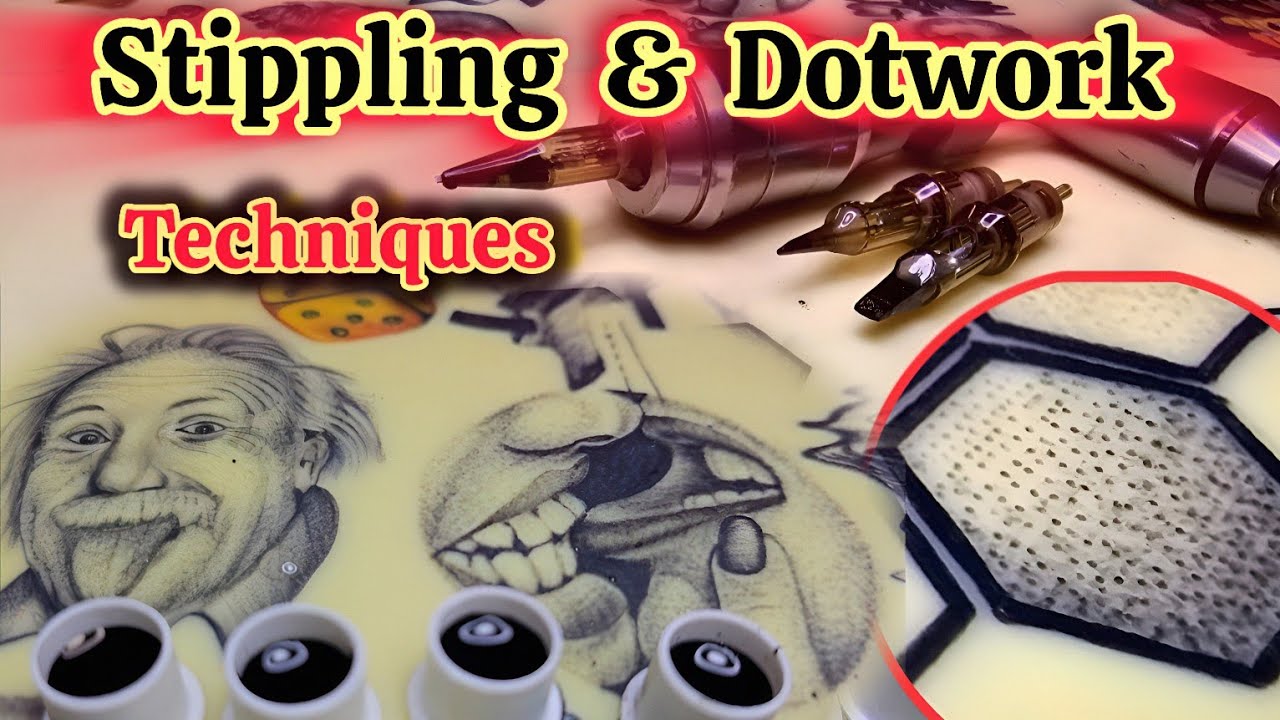 Dotwork Shading Stipple Technique Tattoo Tutorial For Beginners
