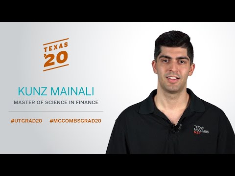 The McCombs Experience MS Finance 2020 | McCombs School of Business