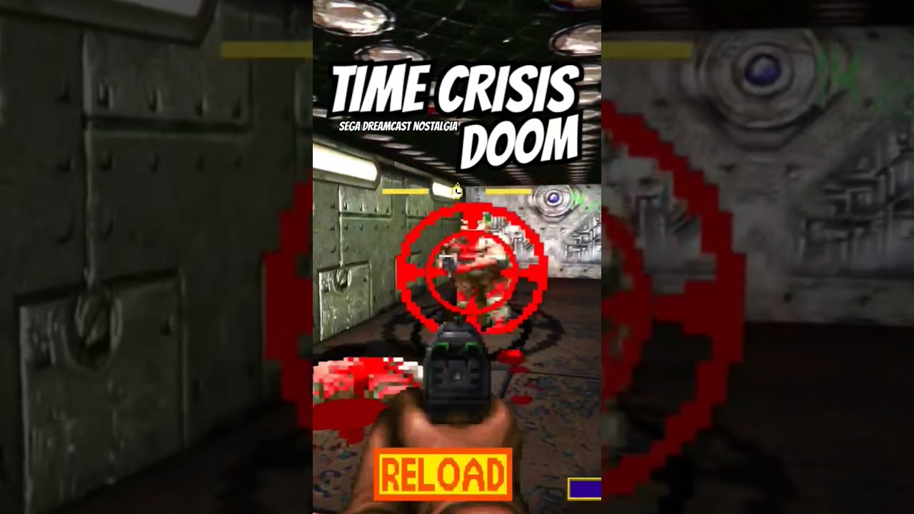 YES.. we have time crisis in doom. Kinda.. and it's not the only mod..