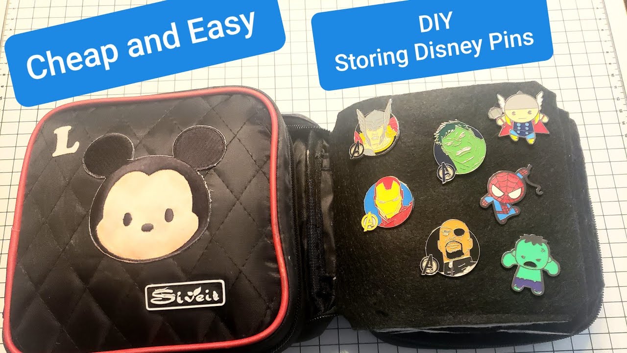 DIY Disney Storage Pin Case