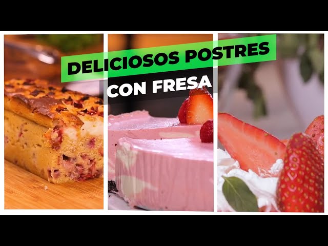Deliciosas pica fresas caseras, solo necesitas 5 ingredientes