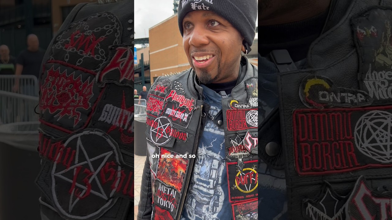 DETROIT BATTLE VEST KING #battlejacket #metal #metalhead #battlevest #heavymetal #metalmusic