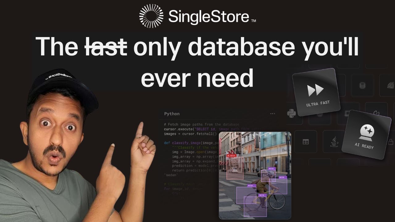 SingleStore: The Only Database For Your AI Applications!