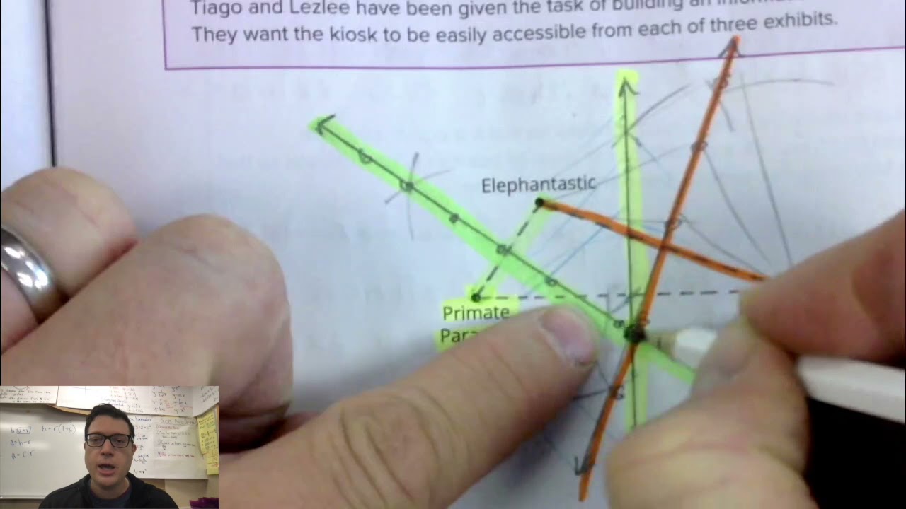 Investigating the Circumcenter Perpendicular Bisectors Geometry Lesson 5 pg 264