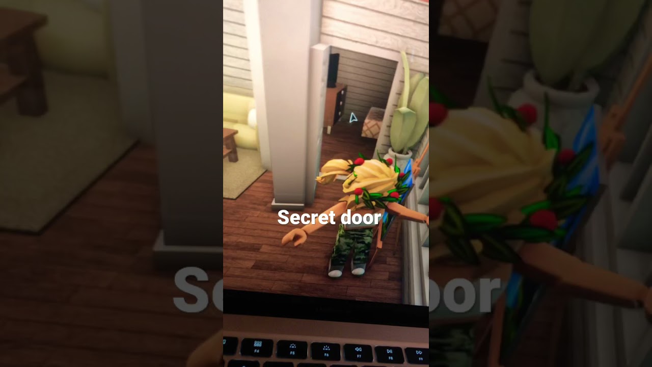 How to make a secret door in bloxburg