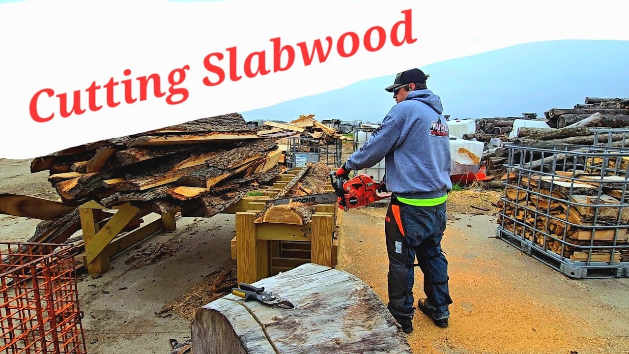 Cutting Bundles Of Slabwood