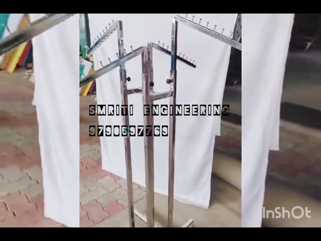 Garment Display Rack - Woman Wears Cloth Shop & Silk Shop Display Racks ...