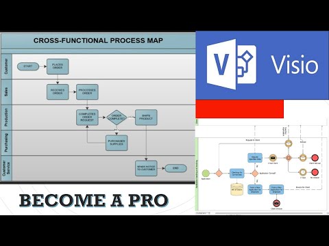 Process Mapping with Visio - Private Beginner Tutorial for Aspiring Business Analysts
