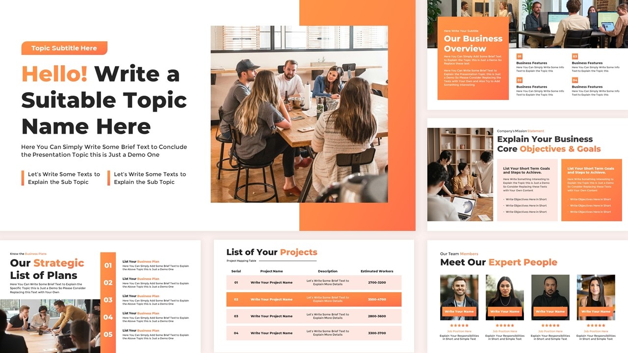 Free Business Development Plan Template for PowerPoint