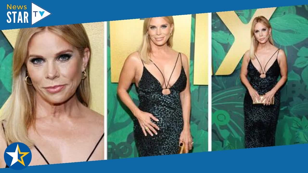 Cheryl Hines rocks up in busty look at HBO awards