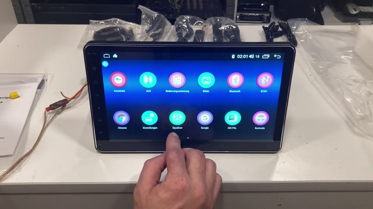 UNBOXING Joying 8.1.0 Android 10.1 inch screean.