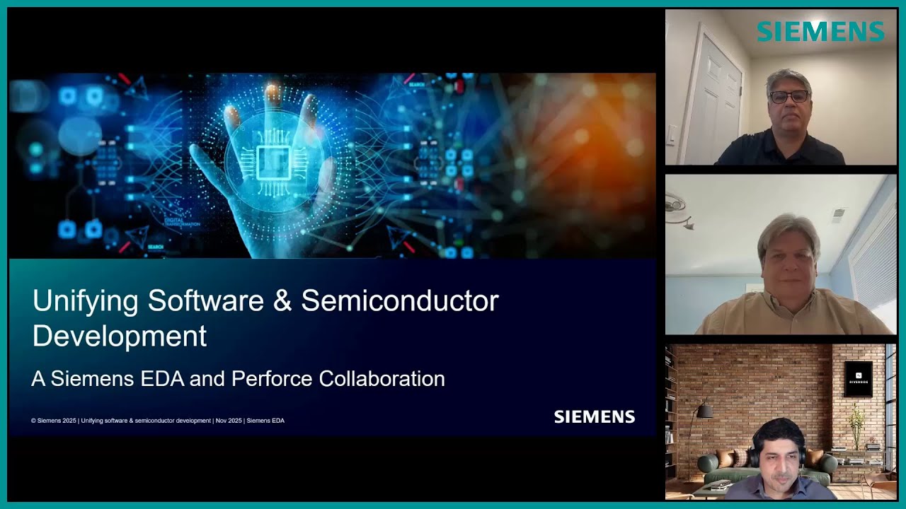 Unifying software and semiconductor development | Siemens EDA & Perforce collaboration