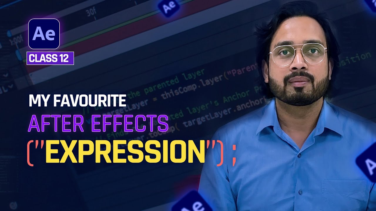 My Favorite After Effects Expression || After Effects Tutorial - Class 12