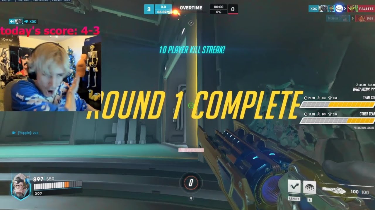 xQc is still the best Winston in the game